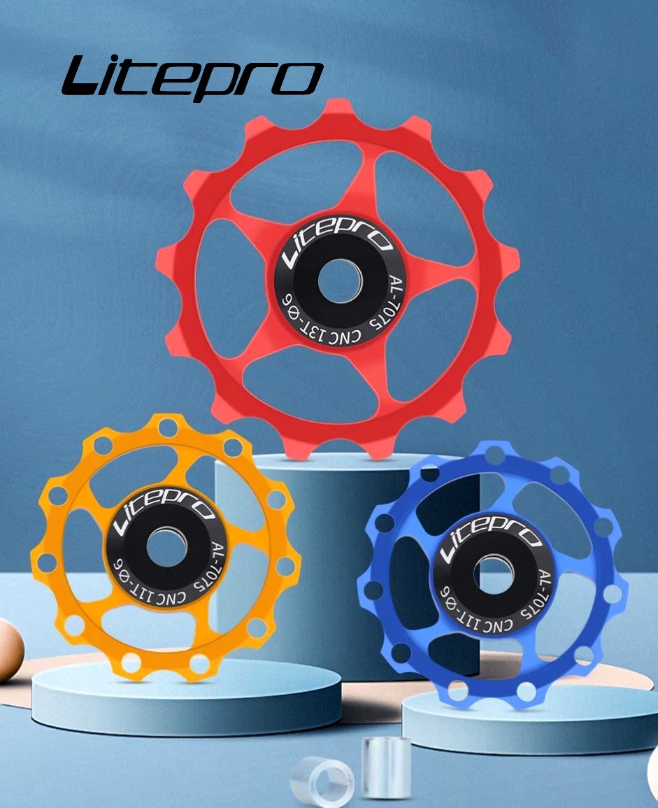 Litepro Bicycle Rear Derailleur Pulley Roller 11T Jockey Wheel – Afluen
