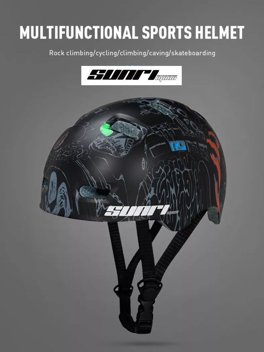 Sunrimoon Bike Multifunctional Sports Helmet – Afluen