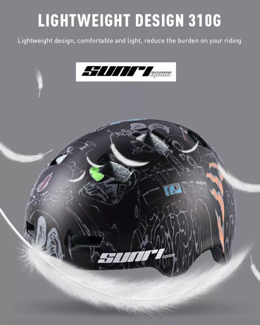 Sunrimoon Bike Multifunctional Sports Helmet – Afluen